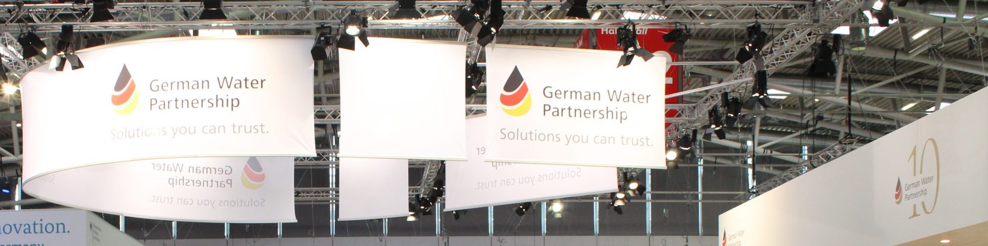 Join GWP at international trade fairs - German Water Partnership