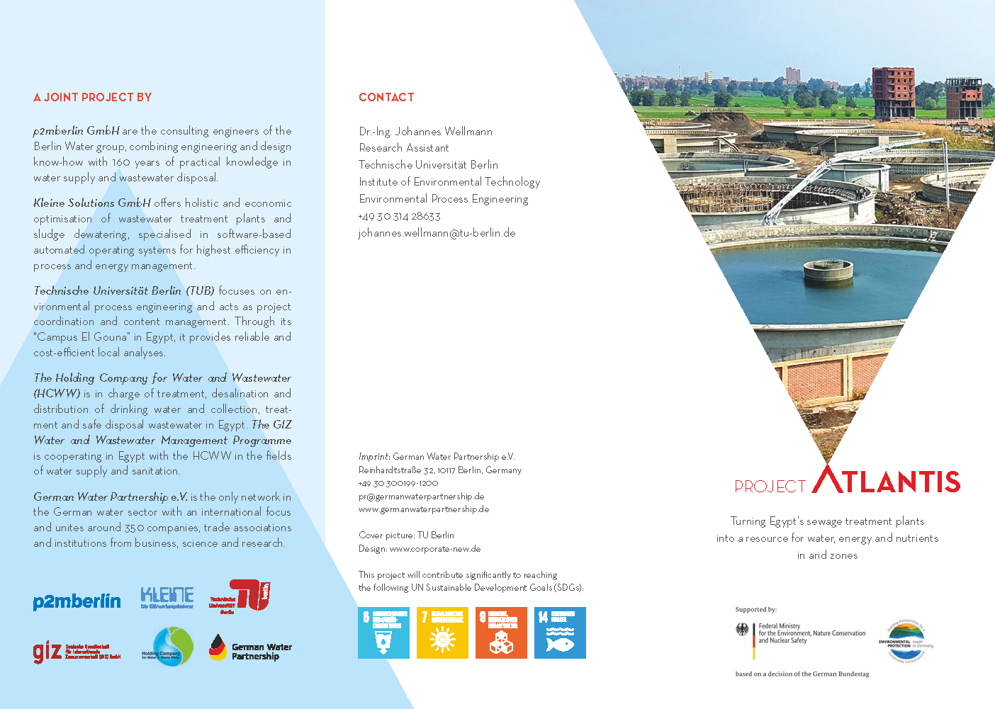 Project ATLANTIS Brochure - German Water Partnership
