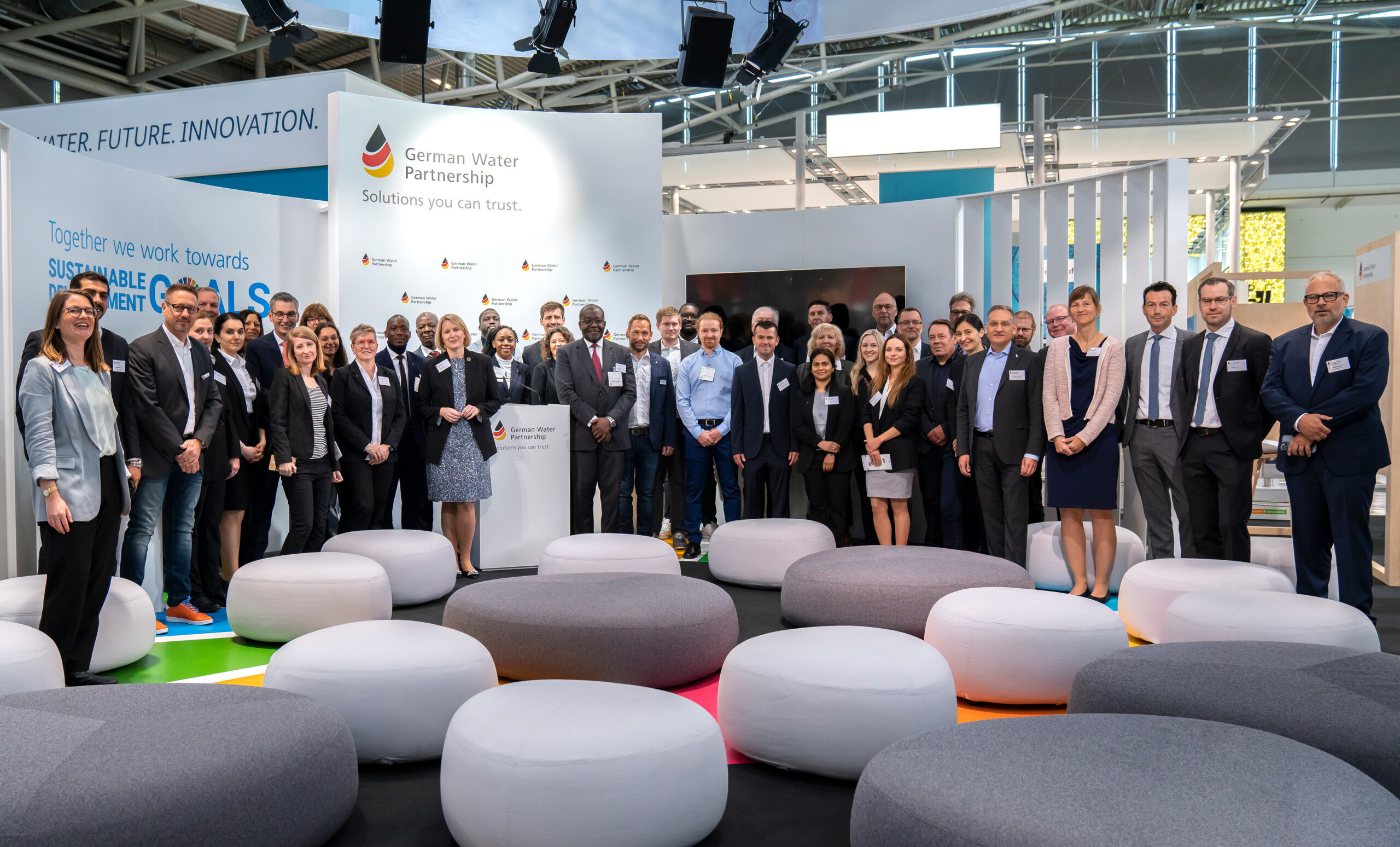 Ein starkes Netzwerk: German Water Partnership auf der IFAT Munich 2022 ...
