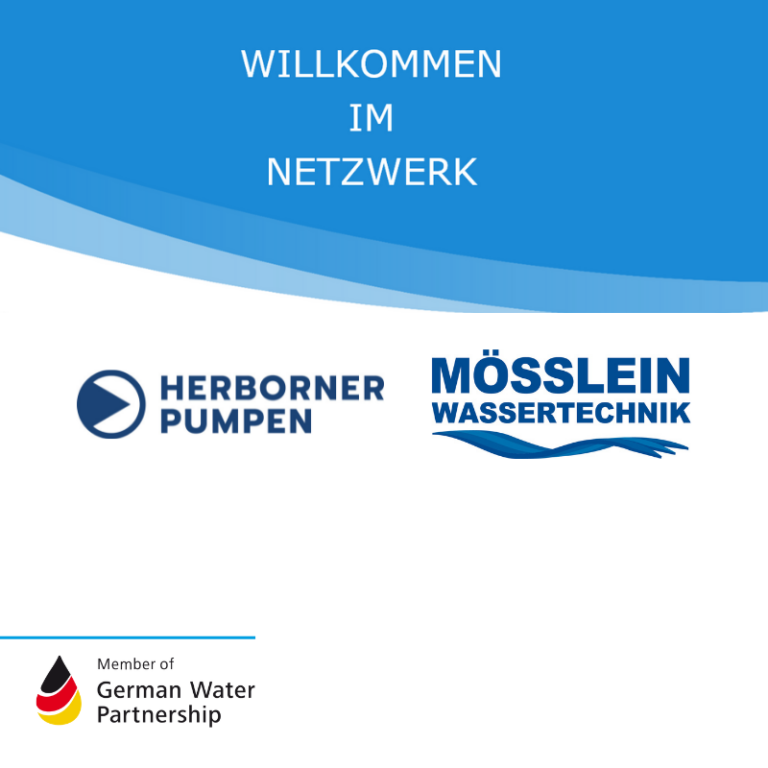 Willkommen im Netzwerk! - German Water Partnership