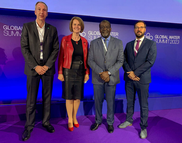 Global perspectives & partnerships: GWP at the Global Water Summit in ...
